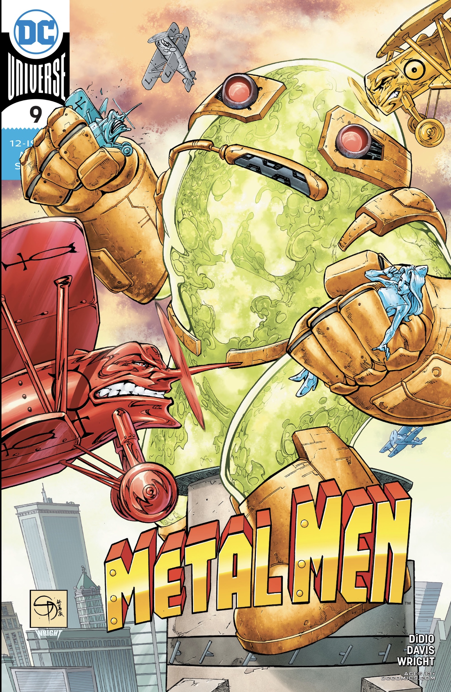 Metal Men #9 review – Too Dangerous For a Girl 2