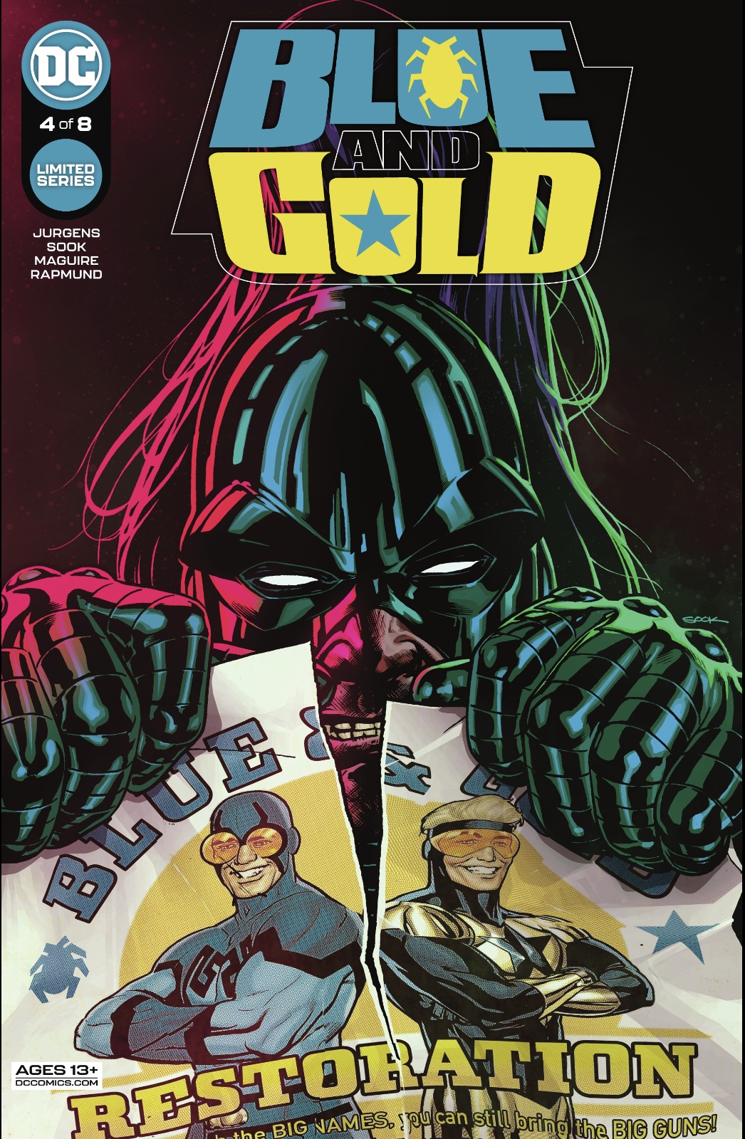 Blue & Gold #4 review – Too Dangerous For a Girl 2