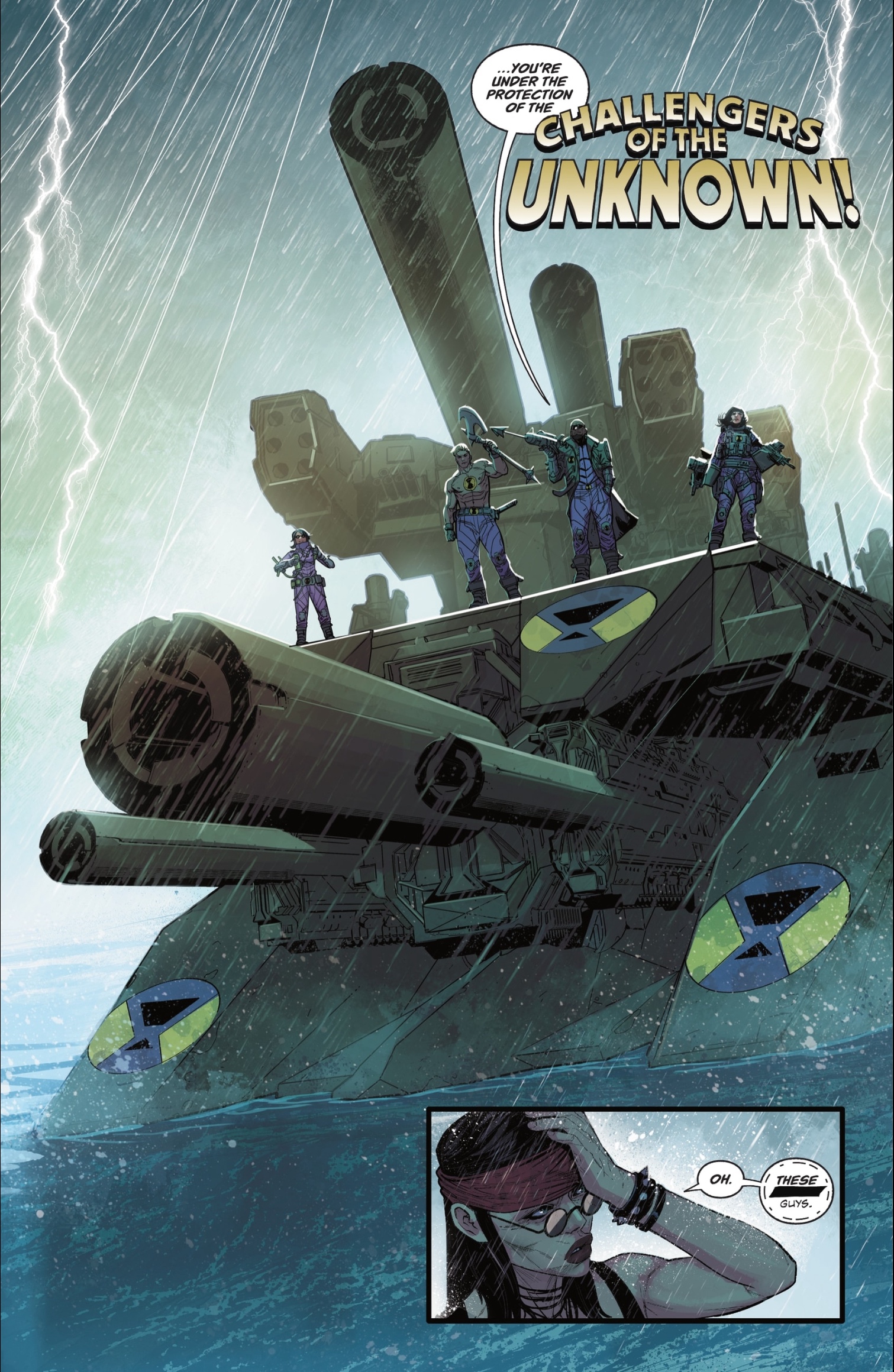 Outsiders #2 review – Too Dangerous For a Girl 2