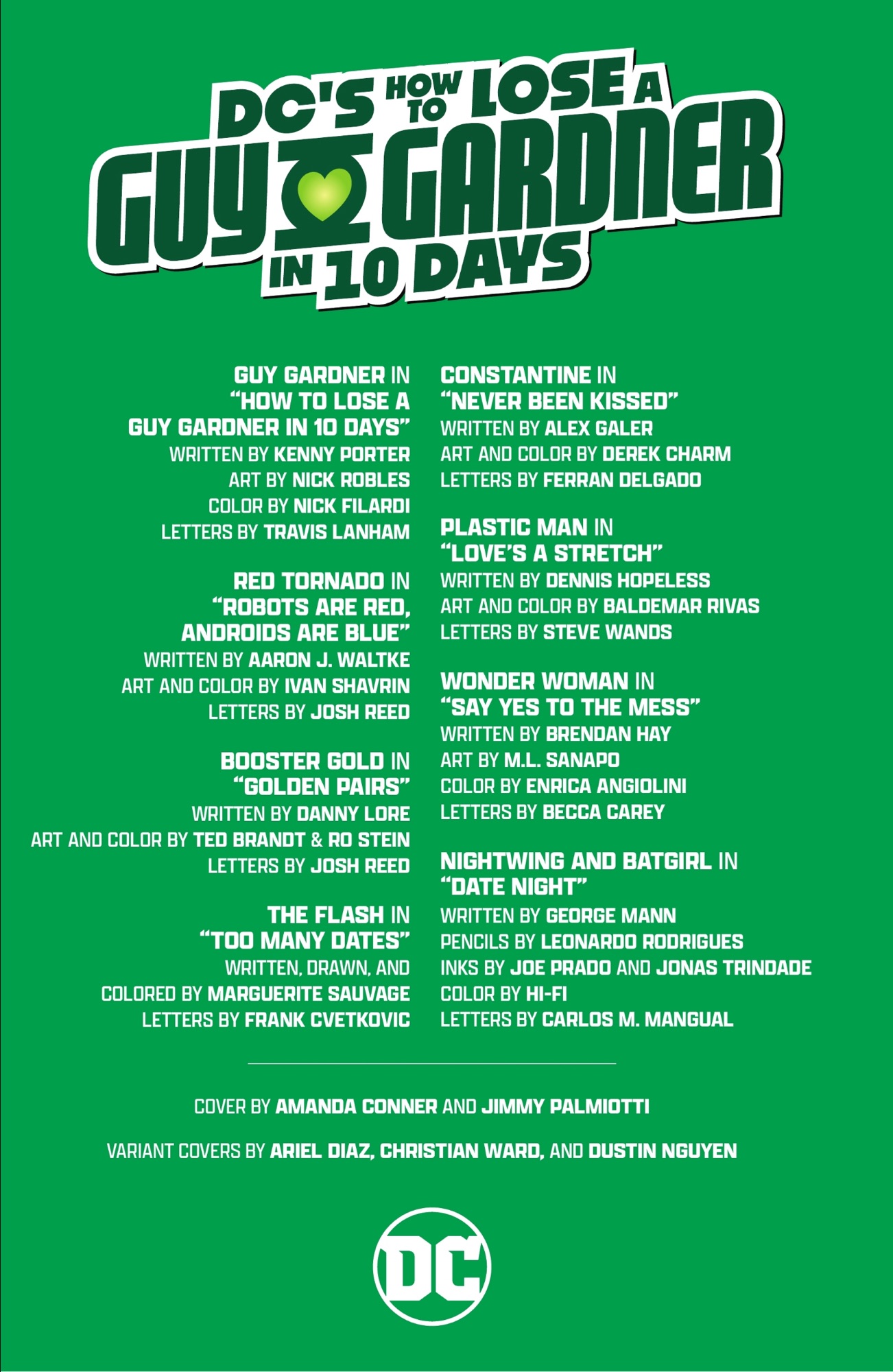 DC’s How To Lose a Guy Gardner in 10 Days #1 review – Too Dangerous For ...