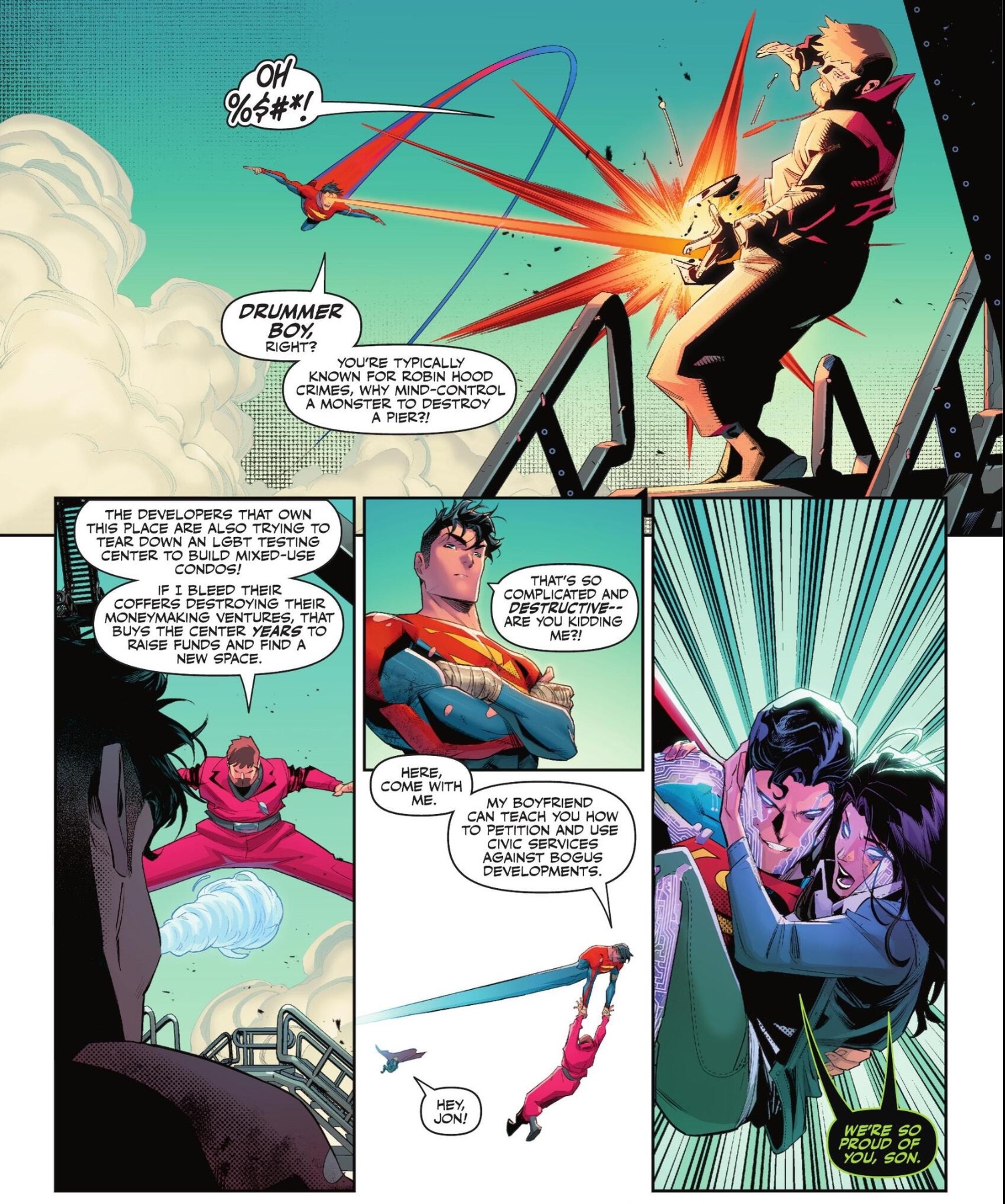 Absolute Power: Super Son #1 review – Too Dangerous For a Girl 2