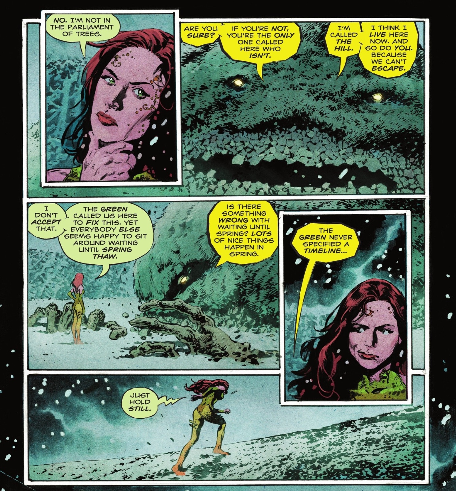 Poison Ivy/Swamp Thing: Feral Trees #1 review – Too Dangerous For a Girl 2