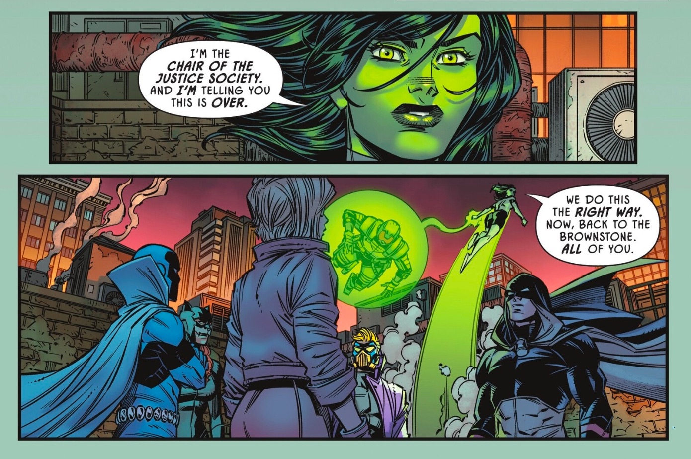JSA #1 review – Too Dangerous For a Girl 2