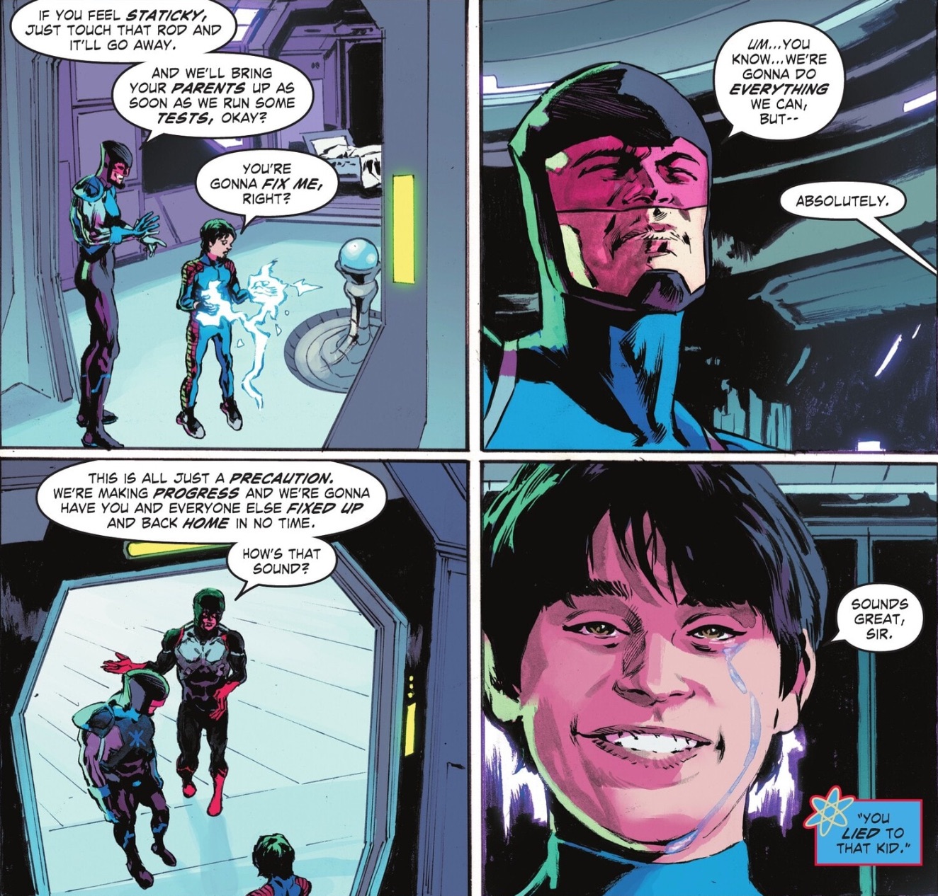 Justice League: The Atom Project #1 review – Too Dangerous For a Girl 2